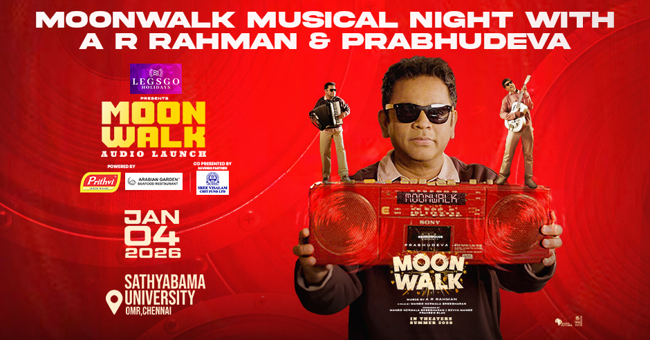 Moonwalk Musical Night with A R Rahman & Prabhudeva Event in Chennai ...
